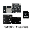 CUBEODE Gamecube Nintendo GC loader Swiss sd card emulator NGC Console ...