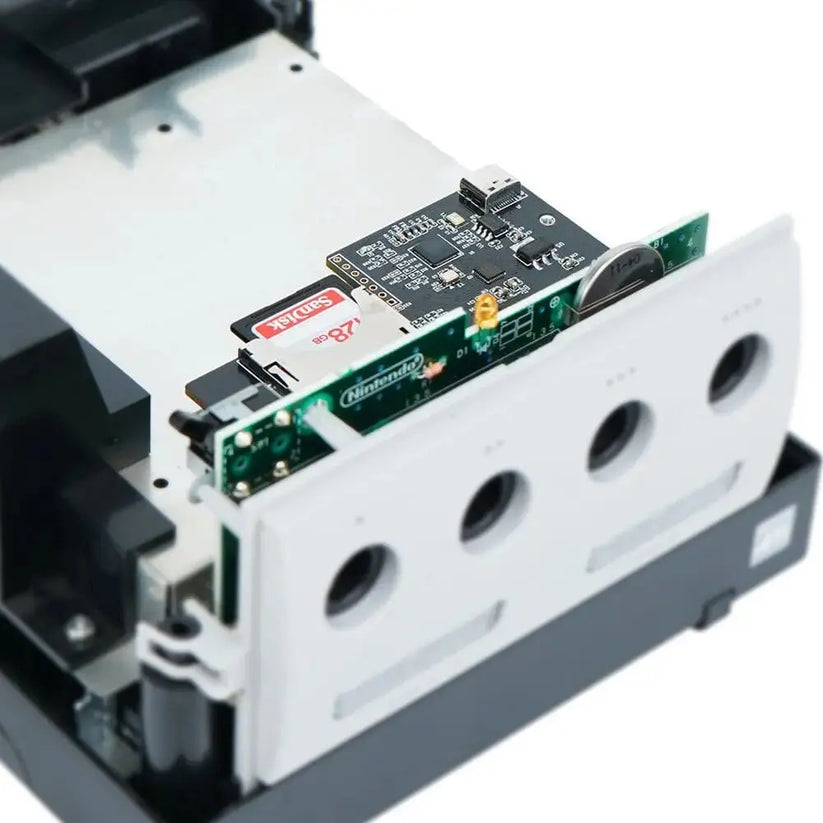 CUBEODE Gamecube Nintendo GC loader Swiss sd card emulator NGC Console ...