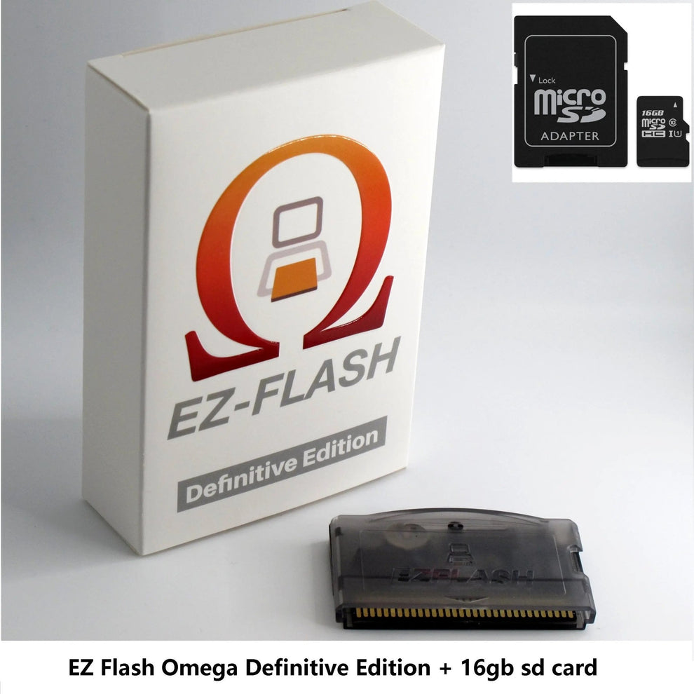 ez flash omega definitive edition gba flash cart ezflash gameboy sd ...
